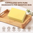 OUKEYA Grass-Fed Beef Tallow & Shea Butter Soap Bar - Gentle for ...
