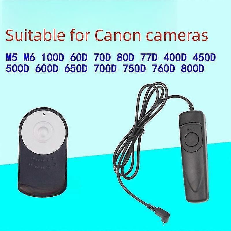 Shutter Release Remote Control Cord For Canon Eos 750d 760d 800d 70d ...