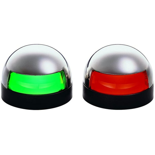 Aqua Signal 24227-7 Series 24 Port/Starboard Deck-Mount Navigation ...