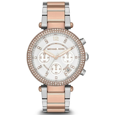 Michael Kors Women's Mini Darci Rose Gold-Tone Stainless Steel Watch ...