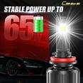 Alla Lighting 16000Lms CANBus HB5 9007 LED Headlights Bulbs, 6500K Xenon White, Xtreme Super ...