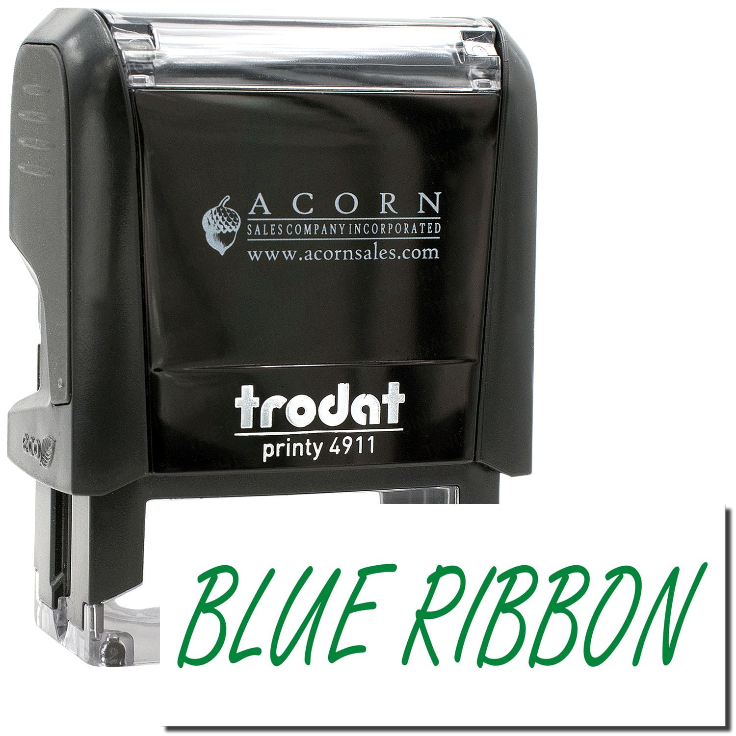 Self-Inking Blue Ribbon Stamp, Trodat Printy 4911, Press and Print ...