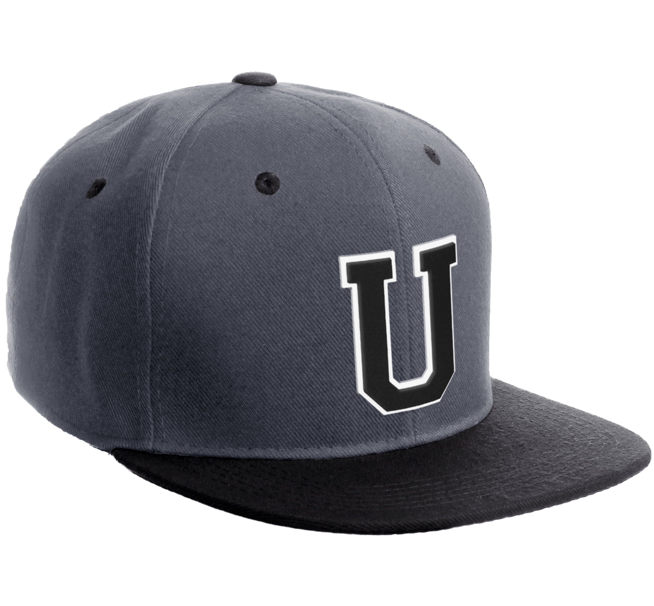 Daxton Classic Snapback Hat Custom A to Z Initial Varsity Letters ...