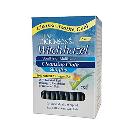 T.N. Dickinson\'s Witch Hazel On-the-go Multi-use Cleansing Cloth ...