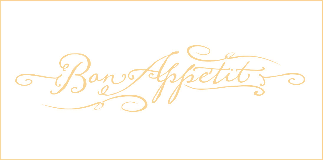 Bon Appetit #2 Vinyl Decal - Small - Buttercream - Walmart.com