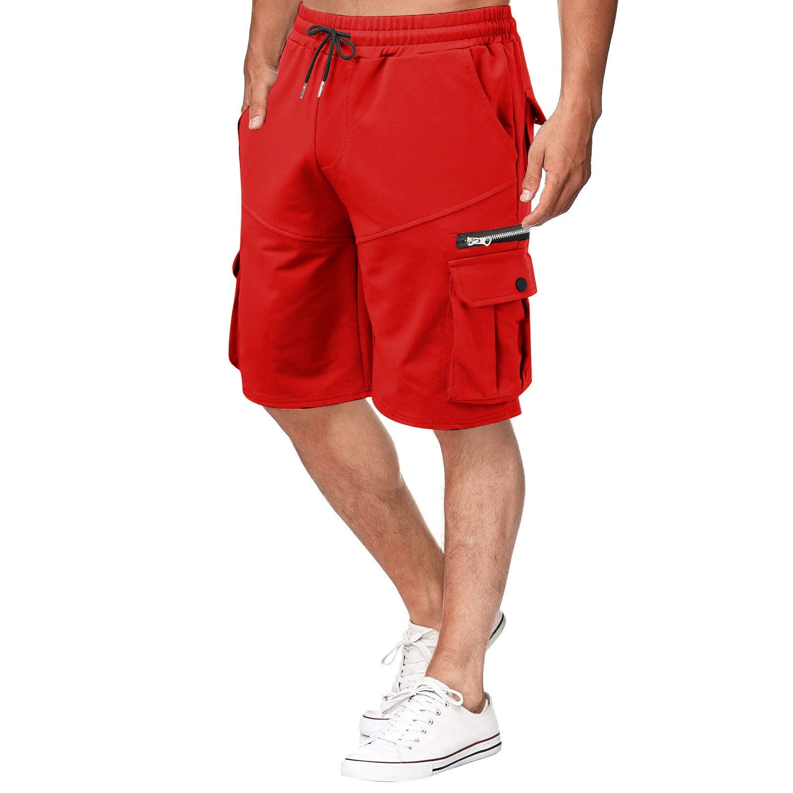 Click here for Fankiway Mens Workwear Shorts  Mid-Waist  Multi-Po... prices