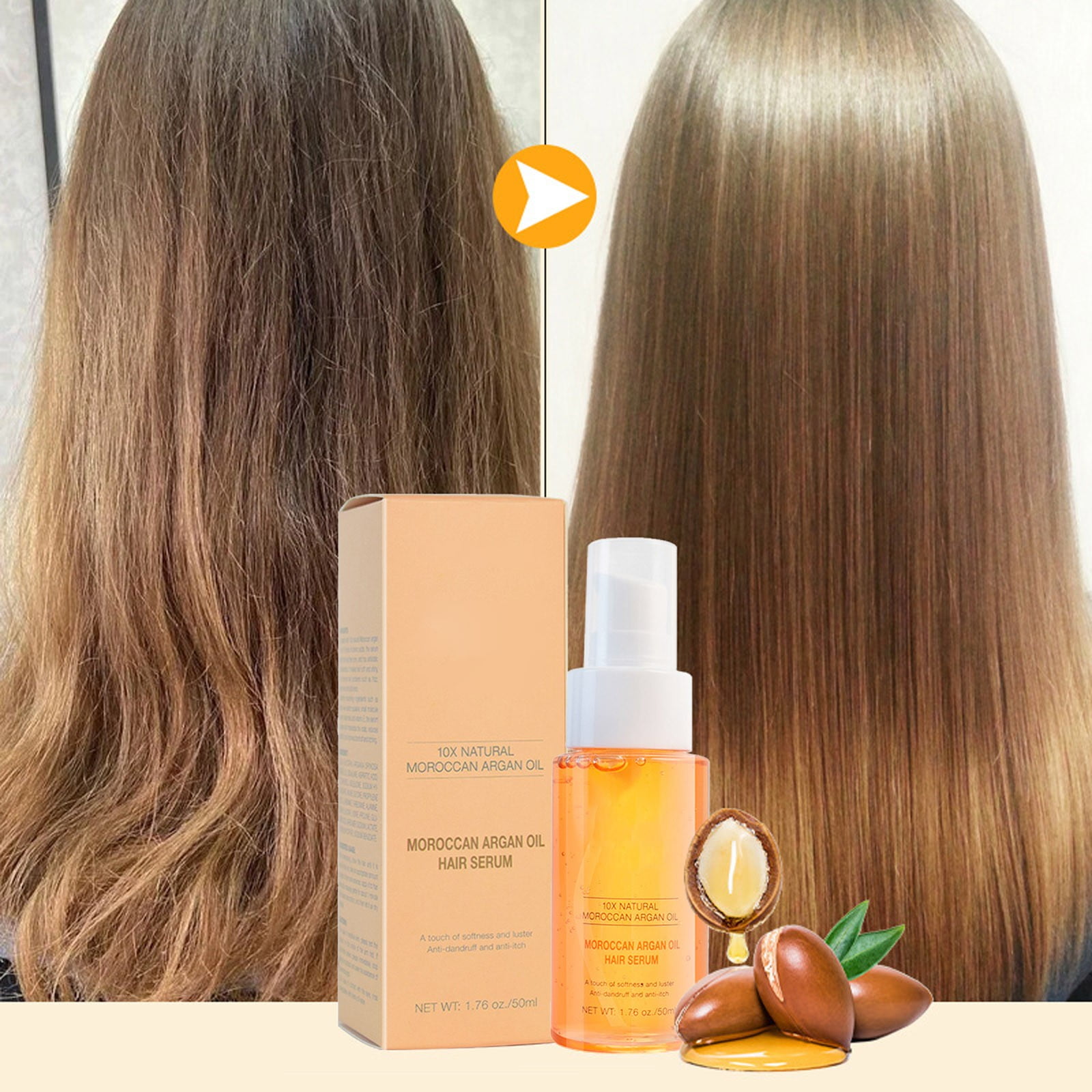 50ML Oil Nourishing Shampoo Organically Nourishing Smooth And Static ...