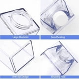 tangyuanzzz Storage Clear Milk Carton Portable Milk Water Bottles Milk ...