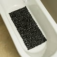 Semfri Pebble Bath Tub Shower Mat 35x16 inch, Non-Slip, PVC, Black ...