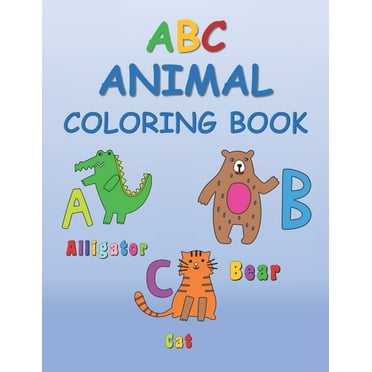 ABC coloring book: Letters and Word Tracing Notebook for Kindergarten ...
