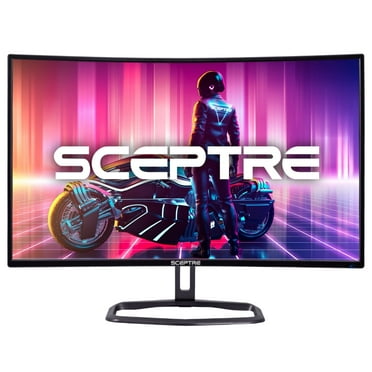 Sceptre 34' Ultrawide Curved WQHD Gaming Monitor 165Hz, 1ms, 2x HDMI/DP ...