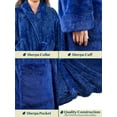 PAVILIA Premium Womens Plush Soft Robe, Lightweight, Full Length with Pockets, Warm Fleece ...