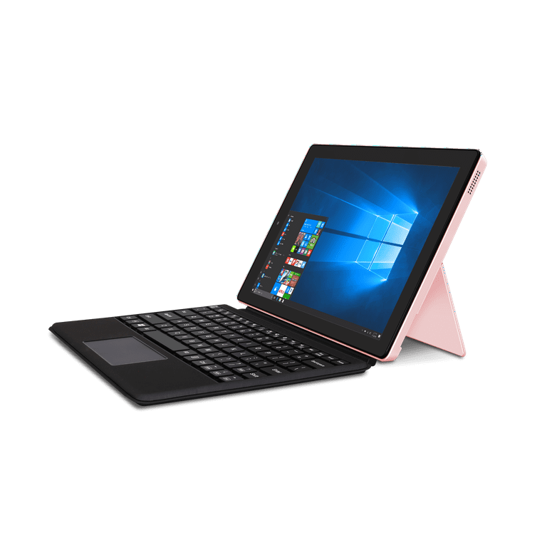 Windows Tablet With Pink Keyboard