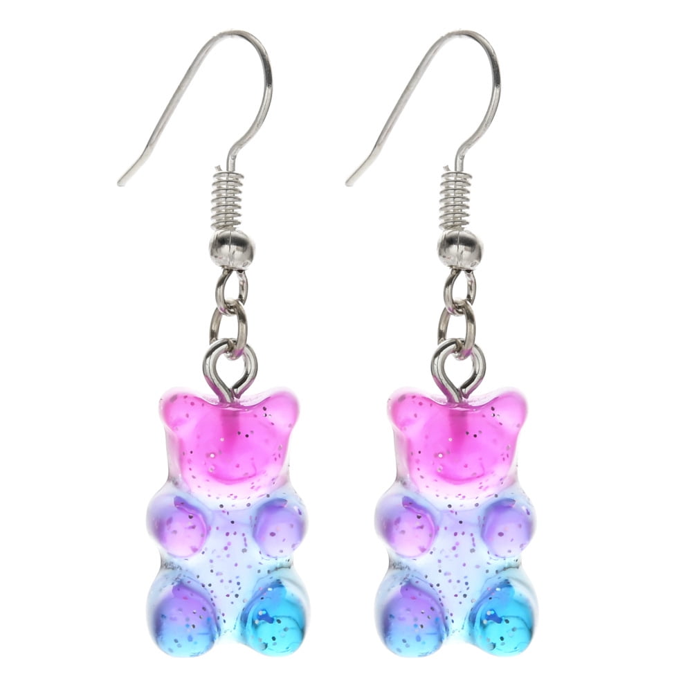 Click here for Unbranded Lovely Gummy Bear Dangle Earrings Set Ad... prices