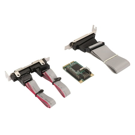 Mini PCIe Expansion Card, 6gb/s Mini PCIe Combo Serial Parallel ...