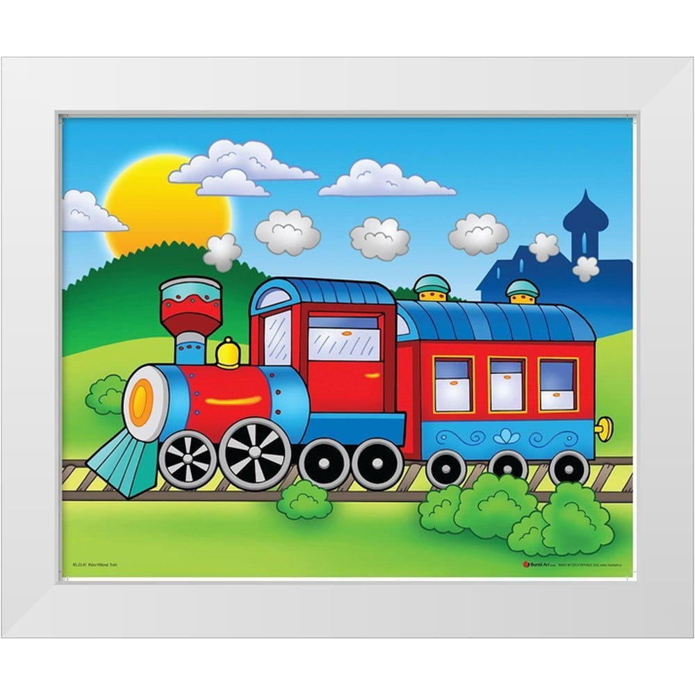 Viskova, Klara 14x12 White Modern Wood Framed Museum Art Print Titled ...