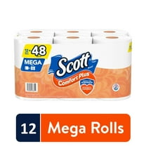 Scott Comfort Plus Septic Safe Toilet Paper, 12 Double Rolls, 231 Sheets per Roll - Walmart.com