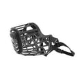 Downtown Pet Supply Dog Muzzle, Adjustable Basket Cage, Size 2, Black ...
