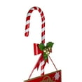 Northlight 39" Red and White Merry Christmas Outdoor Candy Cane Sign ...