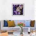 Cat Diamond Art Kits for Adults - 5D Full Drill Round Diamond Painting ...