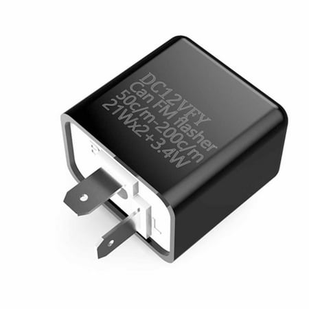 Motorcycle LED Turn Signal Flasher Relay Speed Adjustable Indicator 2 ...