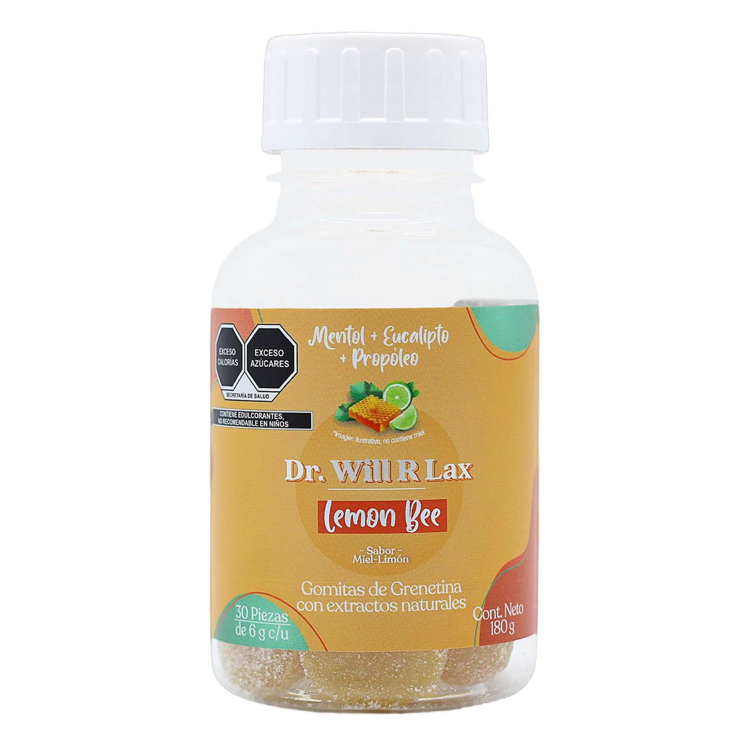 Lemon Bee 30 gomitas Sabor Miel-Limón DR. Will R Lax. Dr. Will ...
