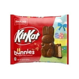 KITKAT, Milk Chocolate Wafer Snack Size Bunnies, 8.85 oz, Easter Candy ...