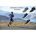 ADQ Men's Lightweight Athletic Sneakers Slip on Shoes Distance Running ...