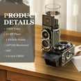 BlueFire Mini Vintage Digital Camera, Retro Design, 16GB, 12MP Photos ...