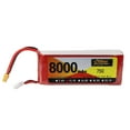 ZOP 7.4V 8000mAh 2S 75C Lipo Battery with XT60 Connector For RC Car ...