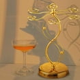 Lijcc Countertop Wine Glass Rackcountertop Wine Glass Holder Wine Glass Holder With 6 Hooks