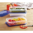Mainstays 6 Cup Food Storage Container with Lid, Set of 3 - Walmart.com