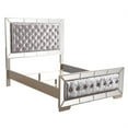 Hollywood Hills Silver Champagne Queen Panel Beds - Walmart.com