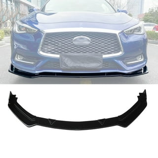 For 2017-2020 Infiniti Q60 Coupe Matt Black V-Style Front Bumper Body ...