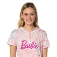 Barbie Womens' Title Logo Tie-Dye Nightgown Sleep Pajama Shirt For ...