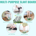 Slant Board, Adjustable Ankle Incline Board, 9 Level Physical Therapy ...