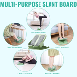 Slant Board, Adjustable Ankle Incline Board, 9 Level Physical Therapy ...