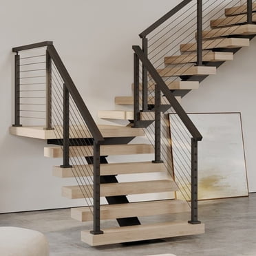 51-Pack 32.25 Inch Metal Balusters, Staircase Spindles With Screws ...