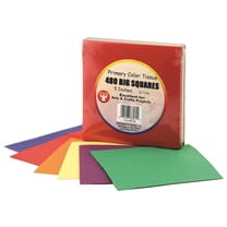 Hygloss Tissue Squares, 5", Primary Colors, Pack of 480 - Walmart.com