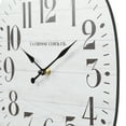 La Crosse Clock 11 inch Sylvie MDF Analog Quartz Wall Clock, 404-3428 ...