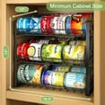 Stackable Can Rack Organizer for Pantry, Adjustable Can Storage Holder ...
