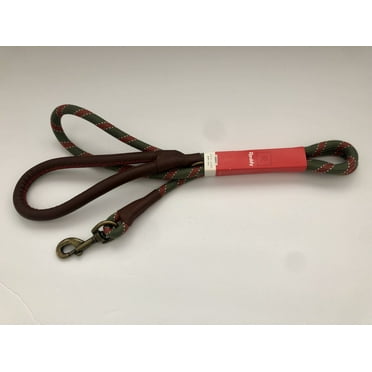 Reddy Red & Navy Rope Dog Leash, 6 ft - Walmart.com