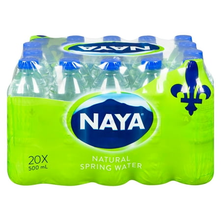 Naya Natural Spring Water 20x500mL, Natural spring water - Walmart.ca