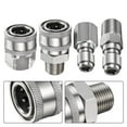 Npt Quick Connector Male Female Adapter 1/4" 3/8" for High Pressure ...