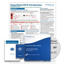 Learn PowerPoint 2019 & 365 DVD-ROM Training Video Tutorial Course: a ...