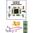 Minecraft Axolotls Action Figures with Portal Piece, 3.25-in Scale Toy ...