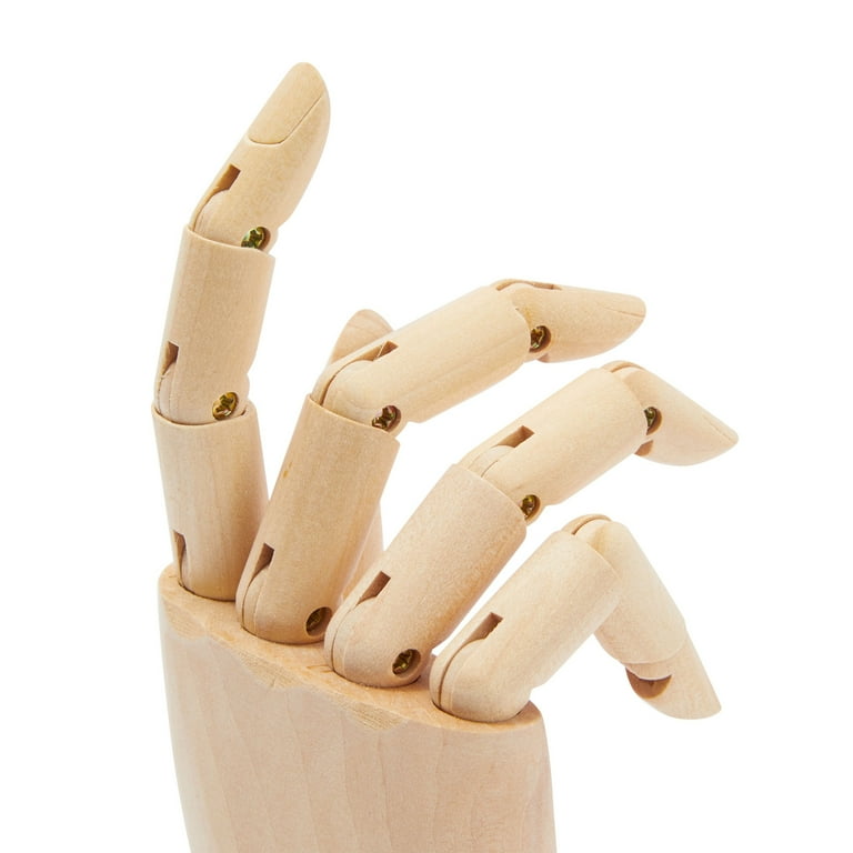 Wooden Hand Model, In Right Hand Art Mannequin Figure With, 43% OFF