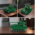 SEEMEY AMX-13 Tank Building Set, WW2 Military French Tank Model Toy Set ...