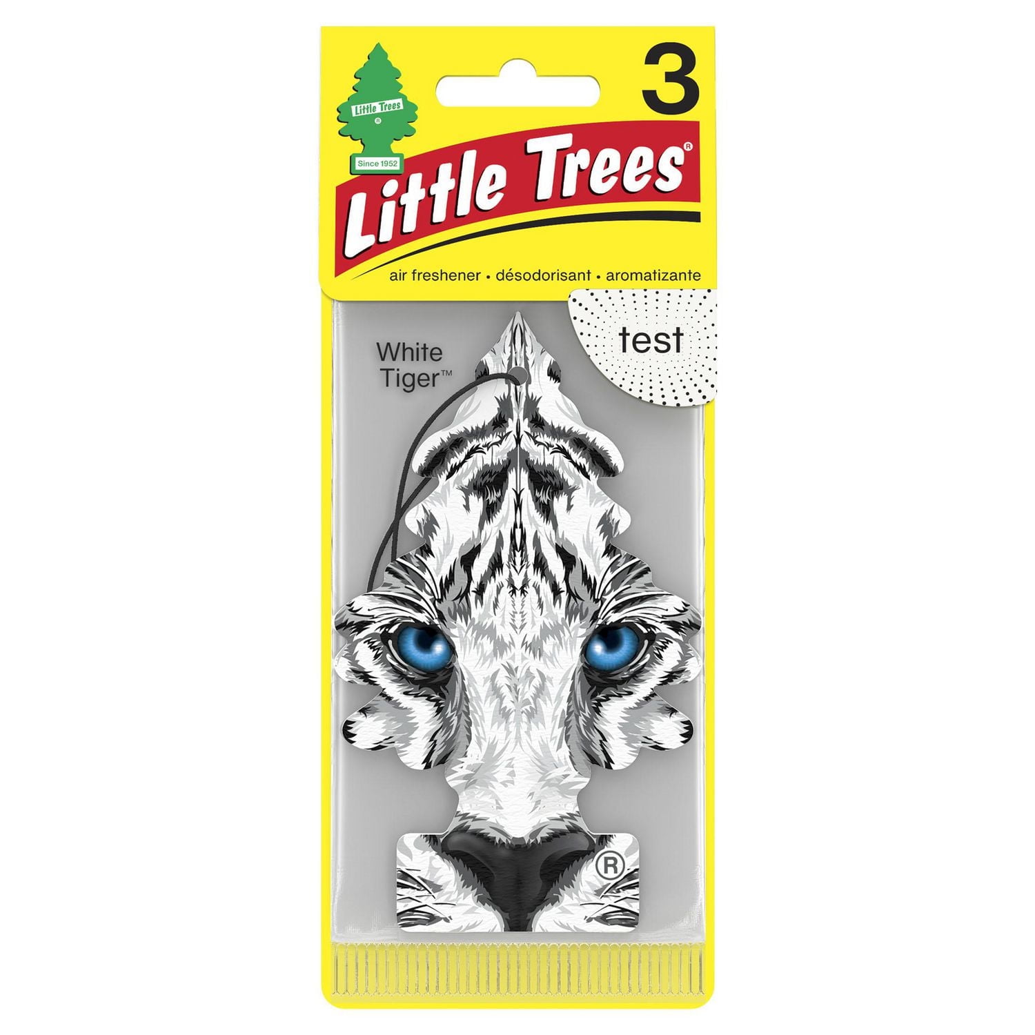 Click here for Little Trees Air Freshener White Tiger 3-Pack 3 prices