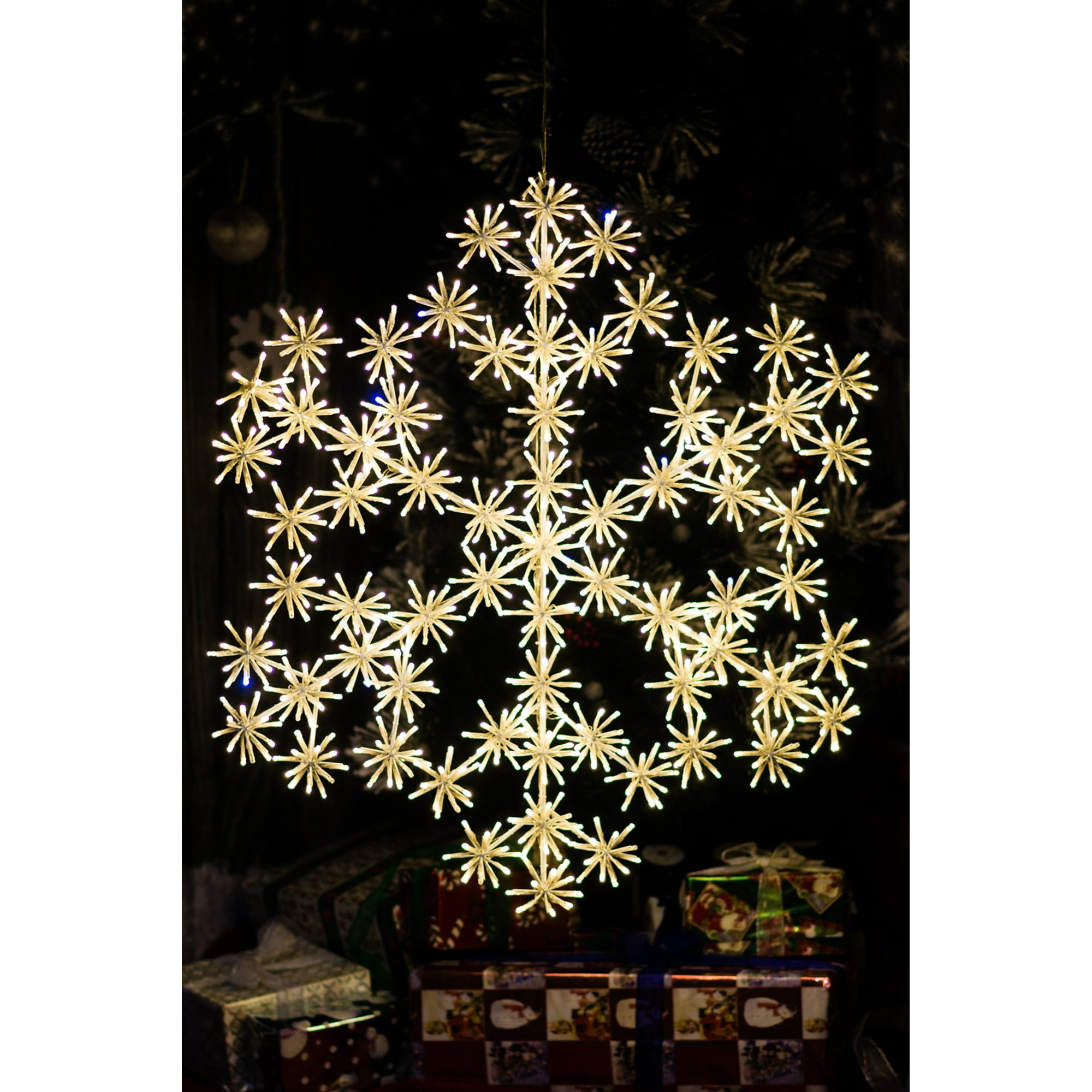 Hi-Line Gift LED Cluster Snowflake Light